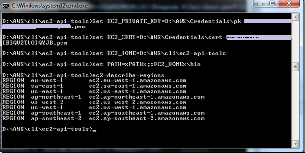 Amazon Web Service Command line tool installation