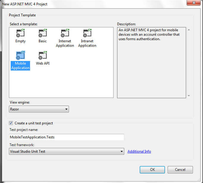 Build Mobile Applications with jQuery mobile and MVC 4