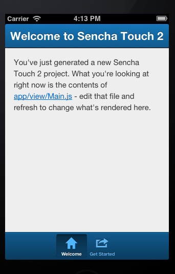 Mobile Web Development using Sencha
