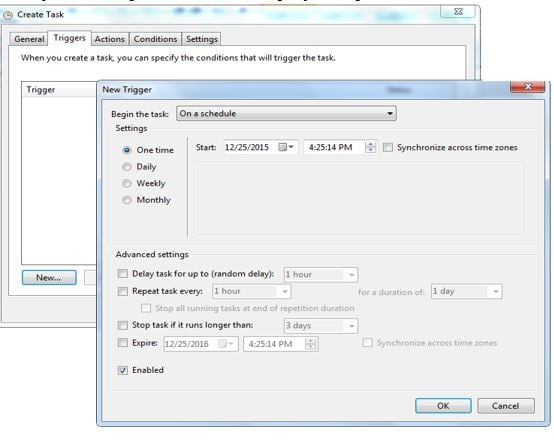 Tutorial: Setting up Cron Job/Task scheduler in Windows