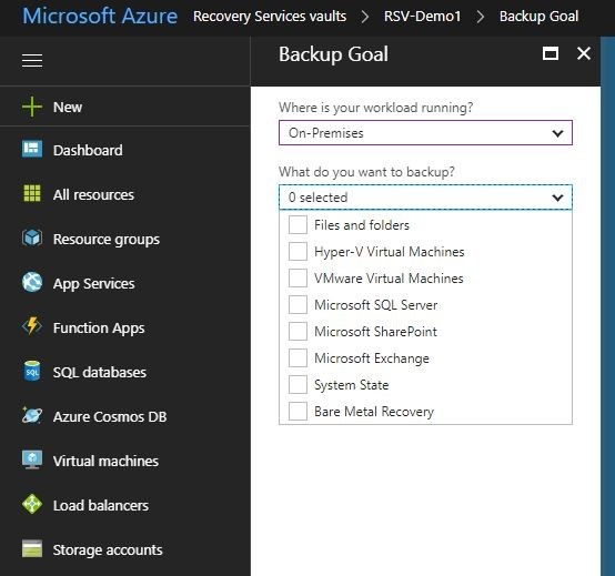 Managing Azure VM-level Backup