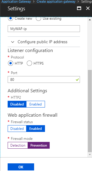 Implementing Web Application Firewall (WAF) to an Application