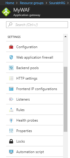 Implementing Web Application Firewall (WAF) to an Application