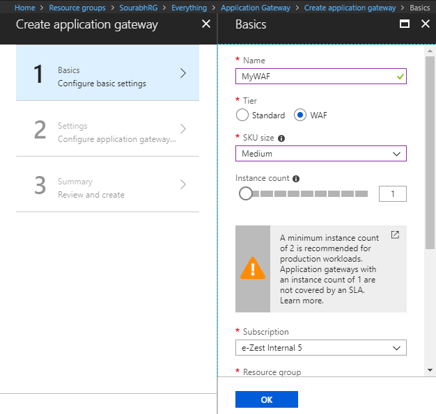 Implementing Web Application Firewall (WAF) to an Application