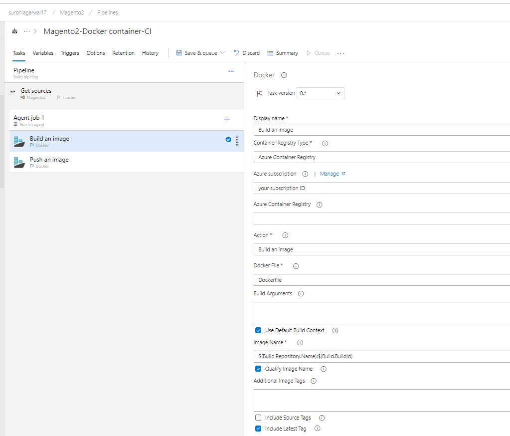 Azure DevOps to build the CI/CD pipeline