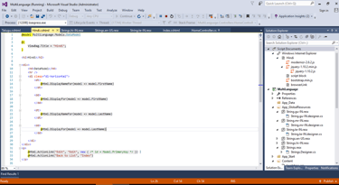 Globalization and Localization in ASP.NET MVC application