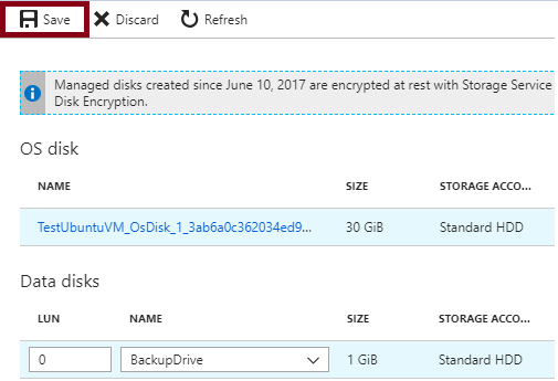 How to create, attach, and mount a disk to Linux VM (Microsoft Azure)