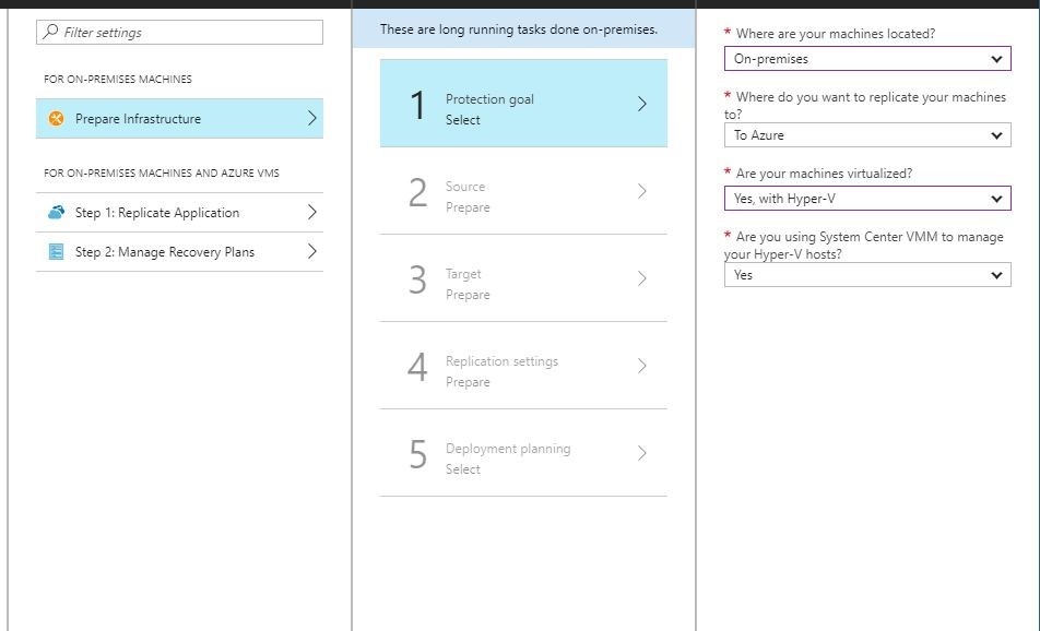 Azure Site Recovery (in Preview for Azure to Azure)